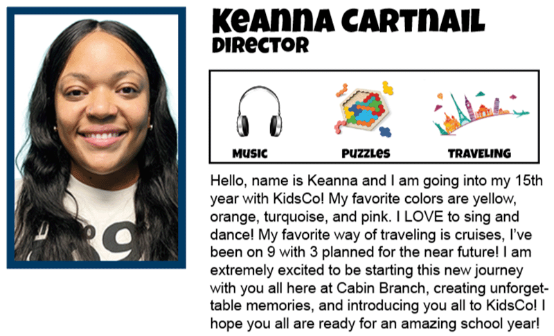 Cabin Branch ES | KidsCo Online