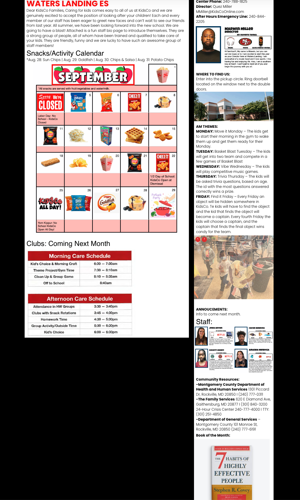 Waters Landing ES | KidsCo Online